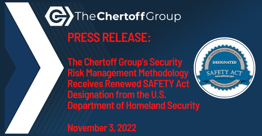 The Chertoff Group’s Security Risk Management Consulting Methodology ...